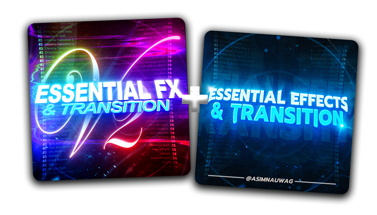 ESSENTIAL FX & TRANSITION BUNDLE (V1+V2) – Asim Nauwag